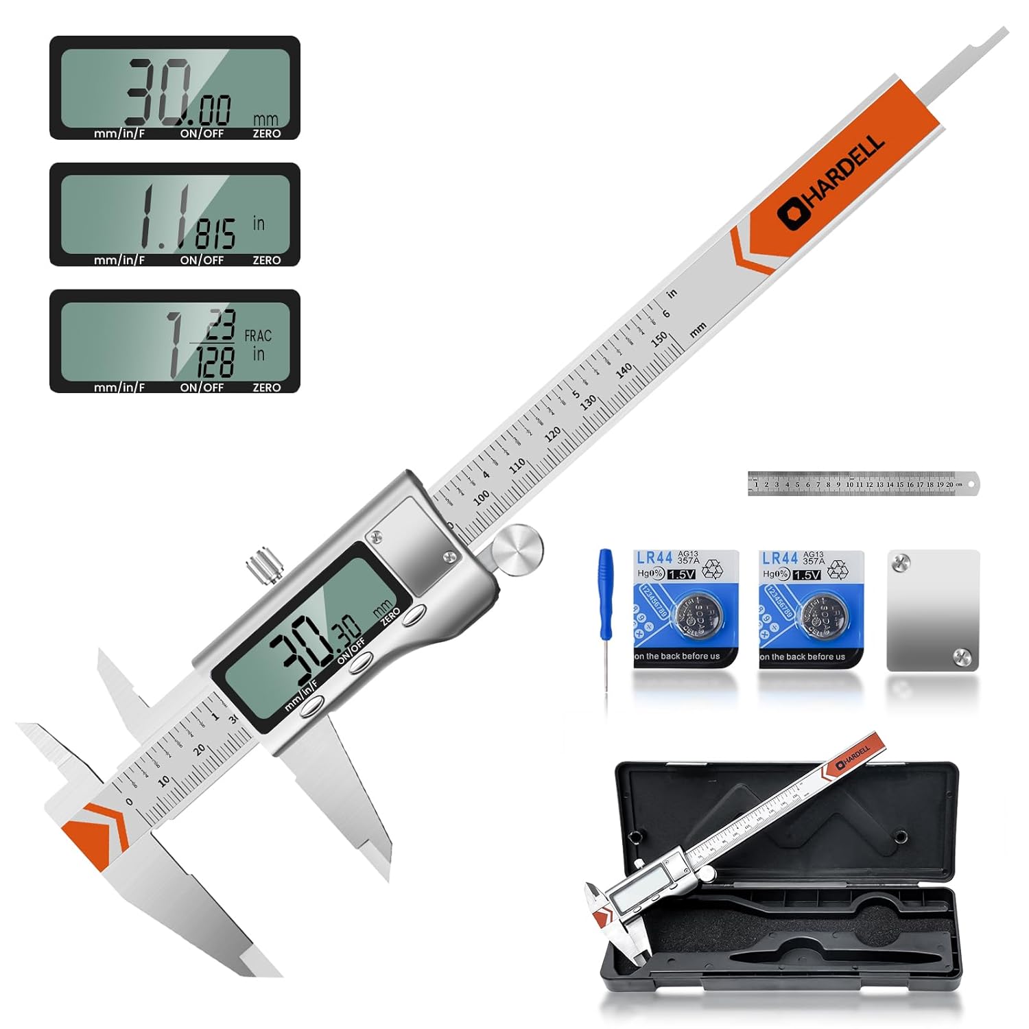 6 Inch High Quality Stainless Waterproof Caliper – Hardell