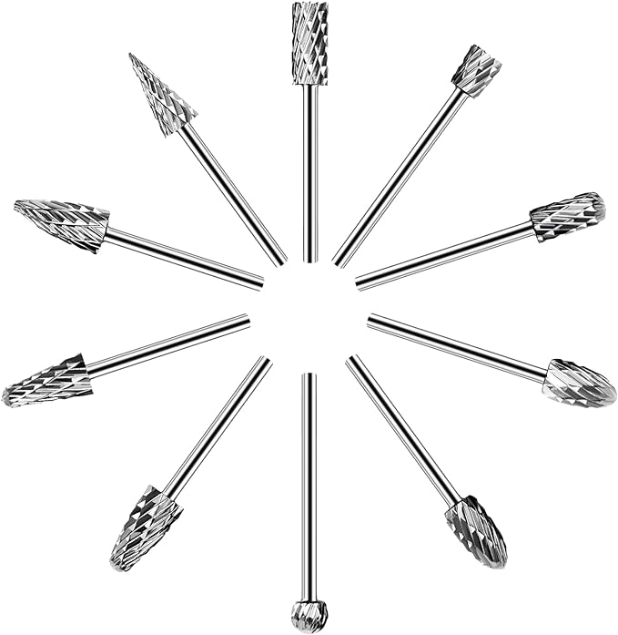 HARDELL HDCBS0101 Carbide Burr Set – Hardell