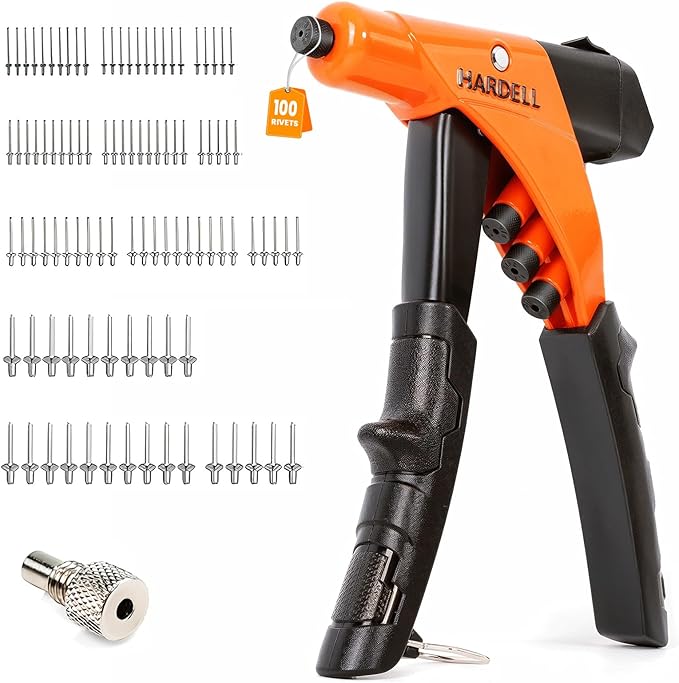 Heavy-Duty Ergonomic High Efficient Rivet Gun – Hardell